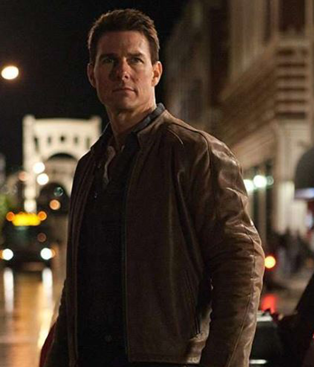 Tom Cruise Jack Reacher Leather Jacket - Jacketmill