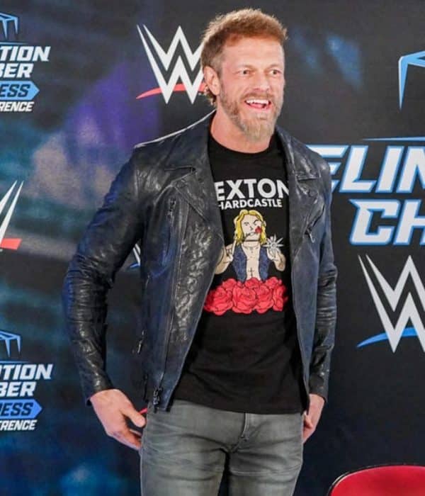 WWE Elimination Chamber Edge Leather Jacket - Jacketmill