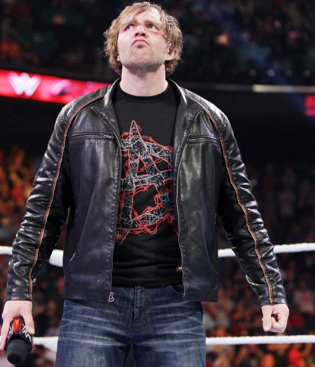 WWE RAW Dean Ambrose Leather Jacket - Jacketmill