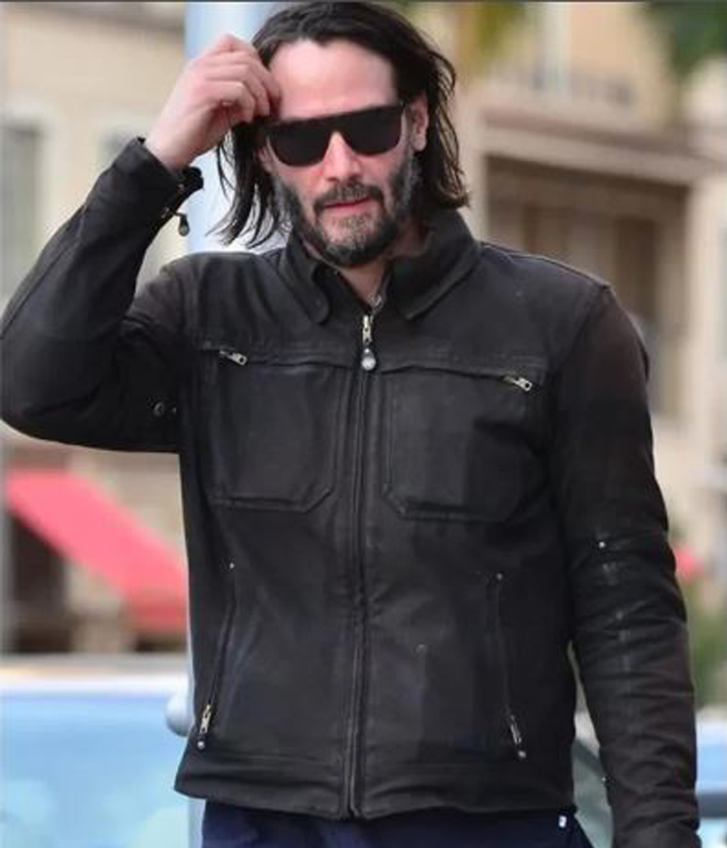 Keanu Reeves John Wick Leather Jacket - Jacketmill