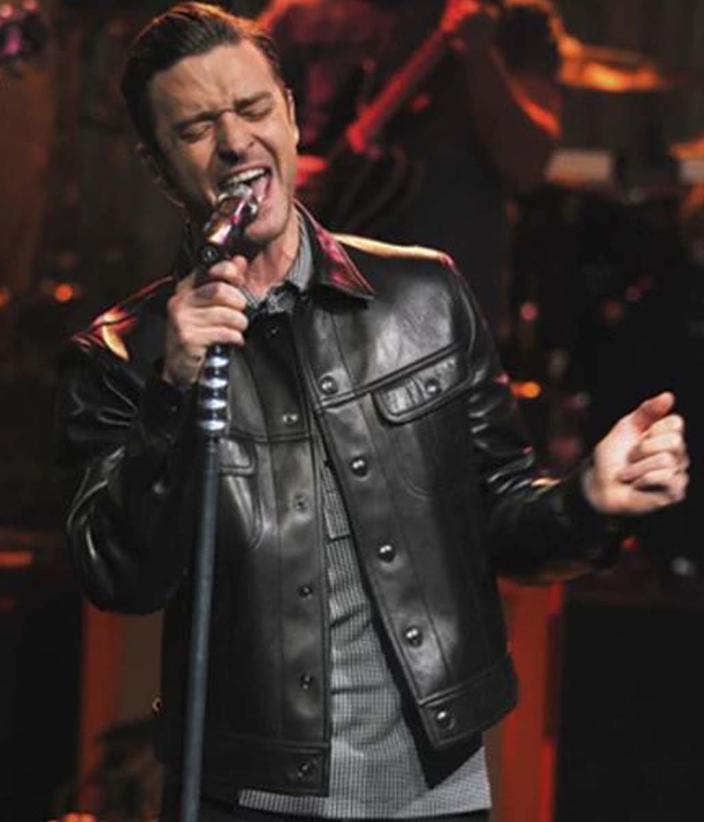 Justin Timberlake Leather Jacket - Jacketmill